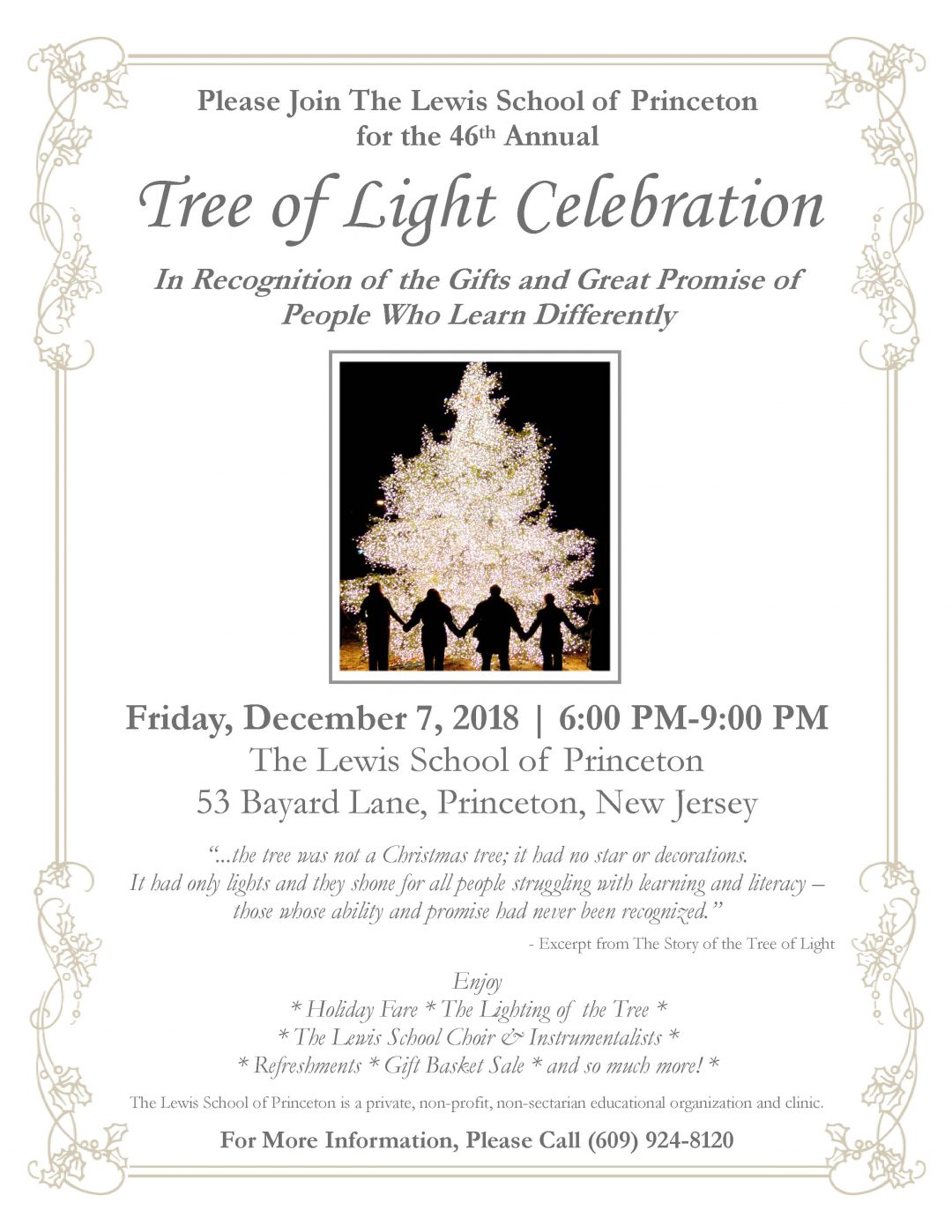 The Lewis School of Princeton - The Story of the Tree of Light